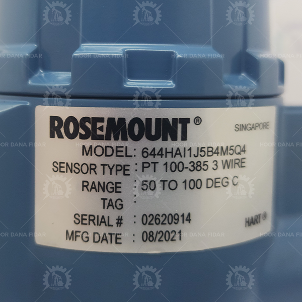 ترانسمیتر دما rosemount مدل 644HA | هوردانا فیدار