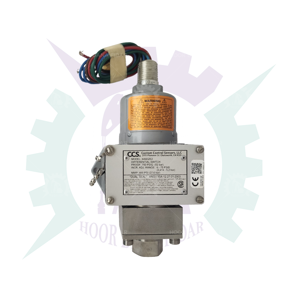 سوئیچ اختلاف فشار CCs مدل 646DZE2 | هوردانا فیدار
