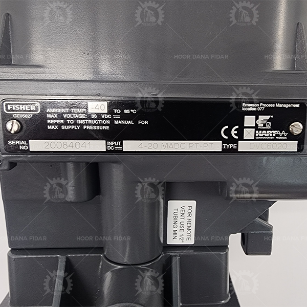 الکتروپنوماتیک پوزیشنر فیشر مدل DVC 6020 | هوردانا فیدار